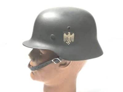 GERMAN SOLDIERS 2WW HEER HELMET For Sale