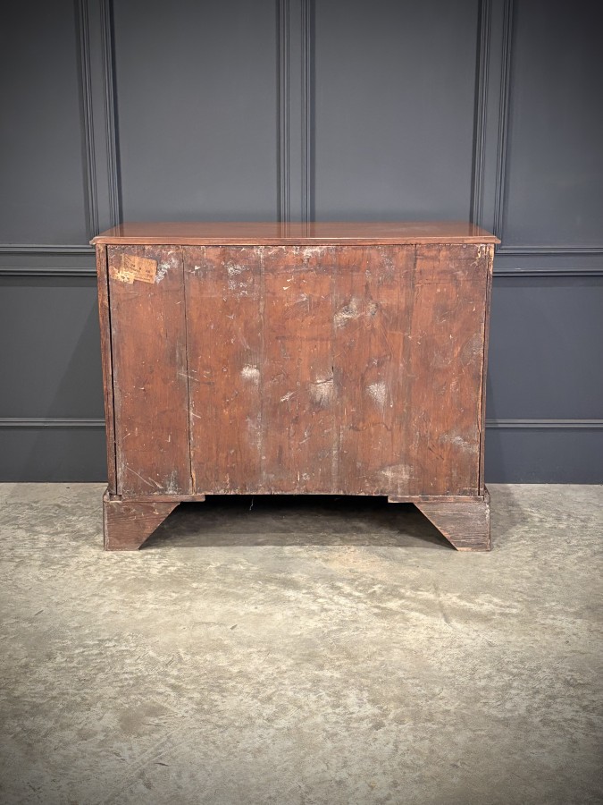 Mulberry & Walnut Chest of Drawers For Sale