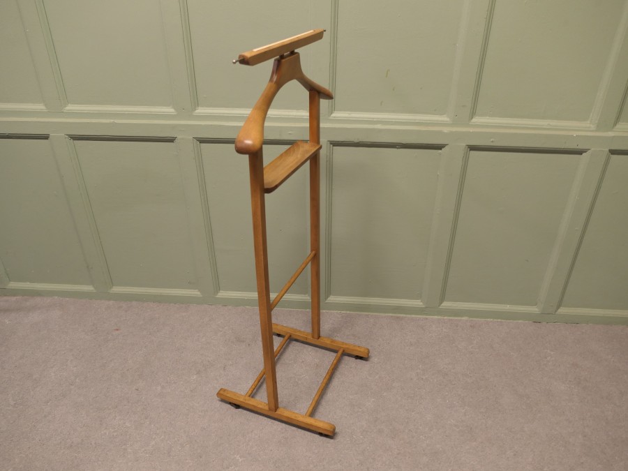 Good sturdy Art Deco Gentleman’s Floor Standing Valet or Suit Hanger A ...