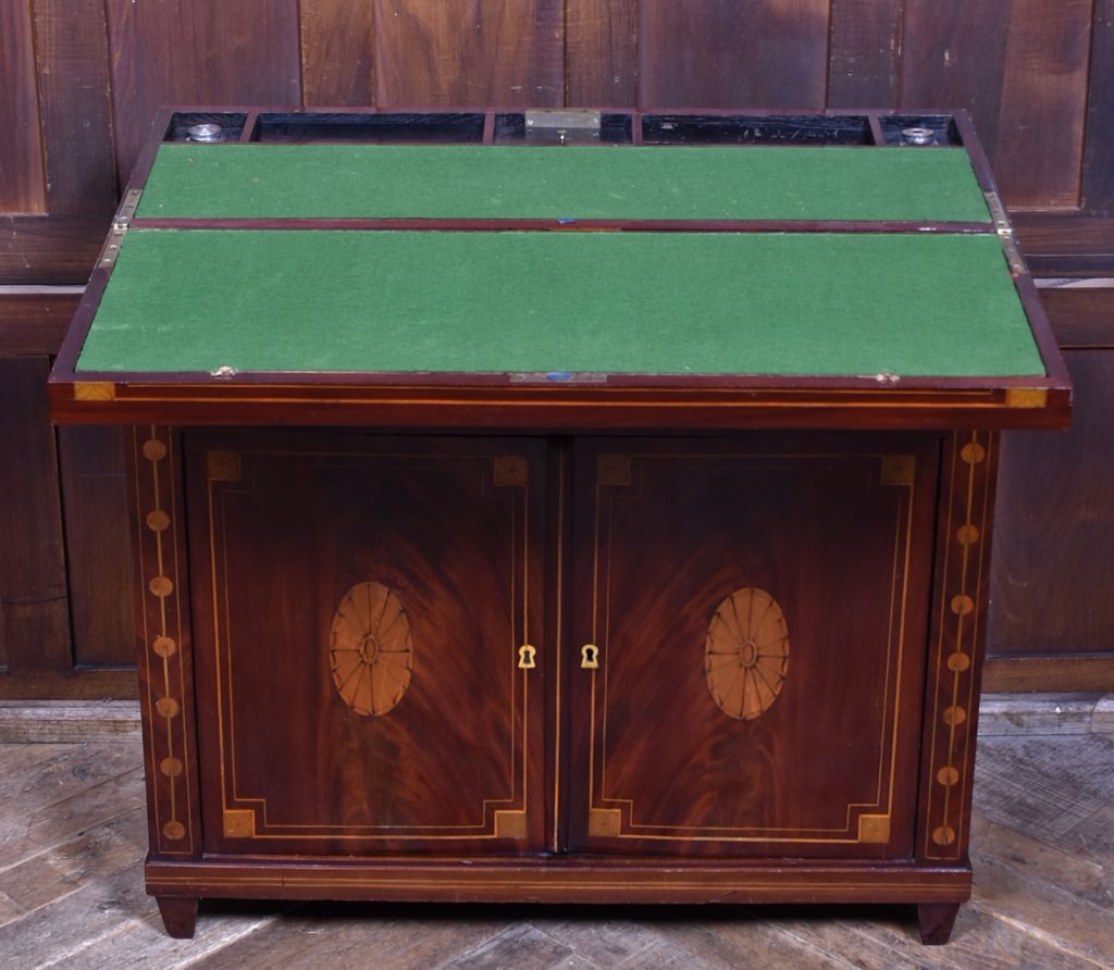 Georgian Mahogany Gentleman's Desk SAI4053 For Sale